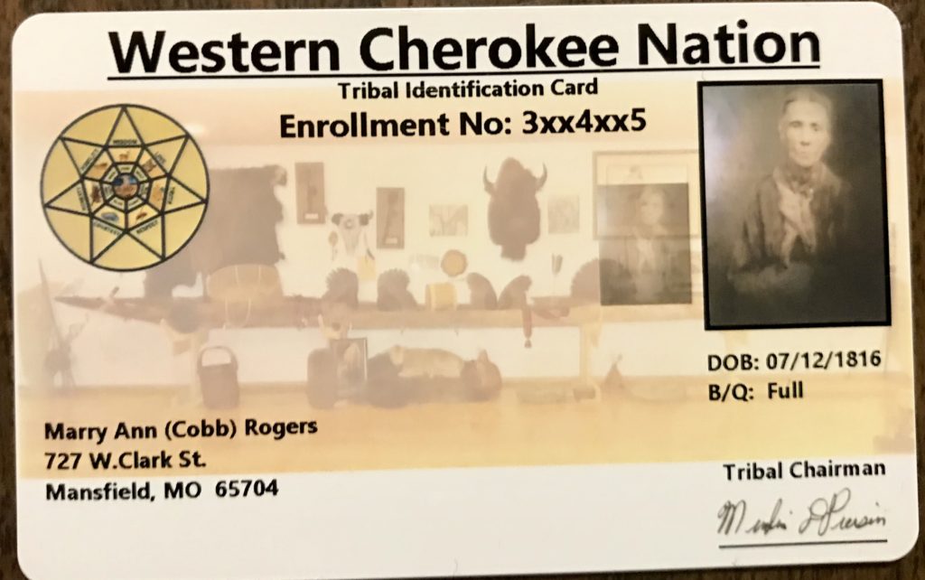 Western Cherokee Nation of Arkansas and Missouri – Let’s all join ...